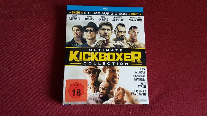 Kickboxer Ultimate Collection-2 Blu Rays Uncut Kaufen!