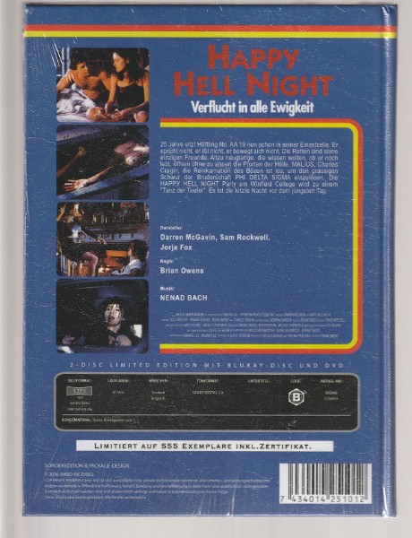 Happy Hell Night - DVD +BD Mediabook E Lim 555 Kaufen!