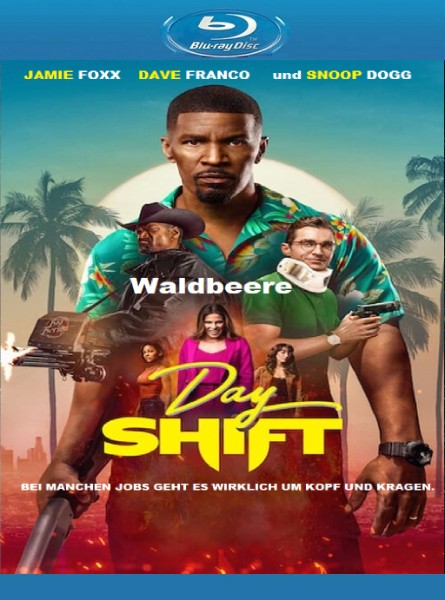 Day Shift - Jamie Foxx - Blu-Ray HD - Ton Deutsch Kaufen!
