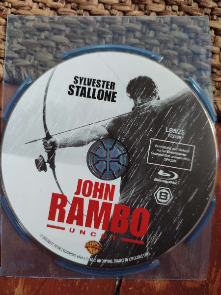 John Rambo UNCUT Sylvester Stallone Blu Ray Kaufen!