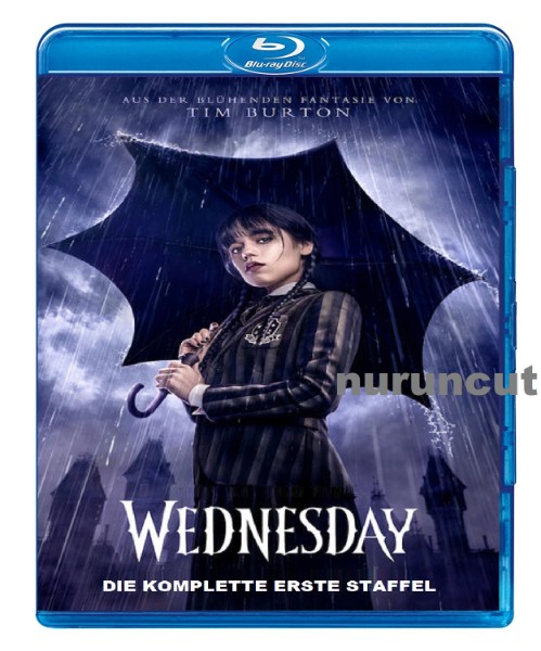 Tim Burton`s Wednesday Staffel 1 - 2022 Blu-ray Kaufen!