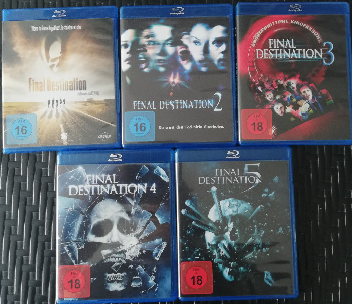FINAL DESTINATION 1 - 5 ( UNCUT ) Kaufen!