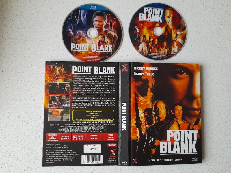 MEDIABOOK : POINT BLANK - UNCUT - MICKEY ROURKE Kaufen!