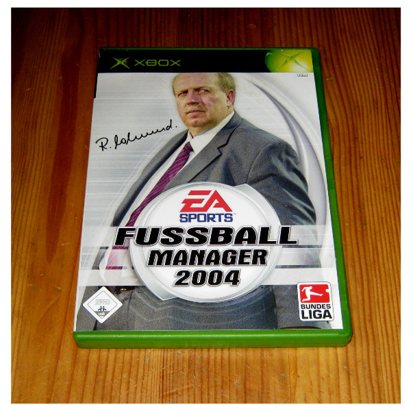 XBOX FUSSBALL MANAGER 2004 - KOMPLETT Kaufen!