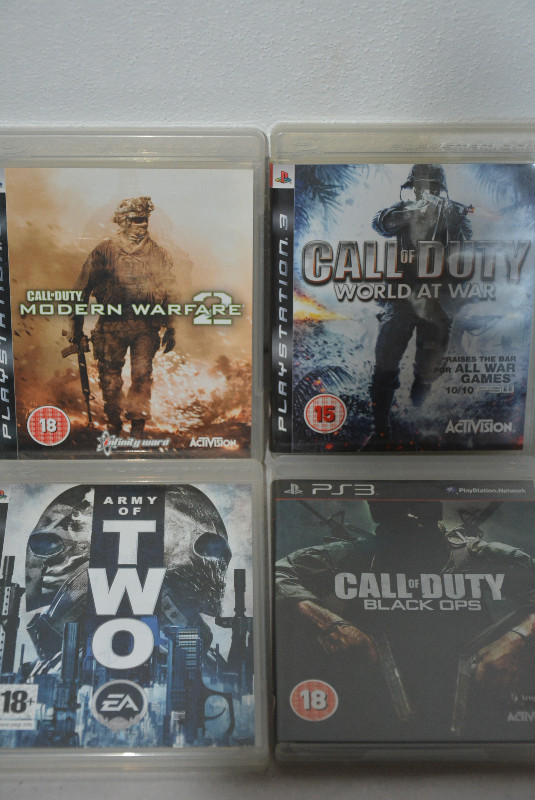 4 x PS3 - Army of Two & Call of Duty Kaufen!