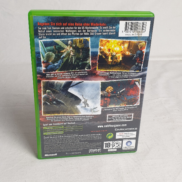 Cold Fear - Xbox Classic Spiel - OVP komplett Kaufen!