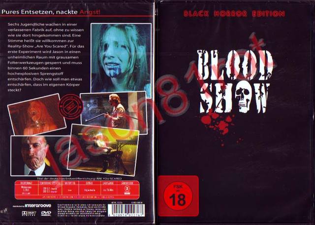 Blood Show - Bloodshow - DVD uncut NEU OVP Kaufen!