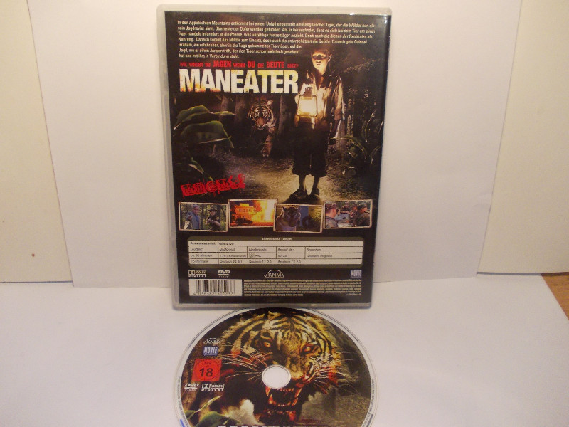 MANEATER Uncut DVD ab 18 J. Kaufen!
