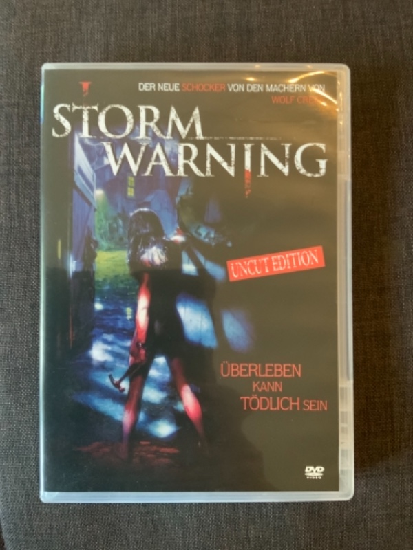 STORM WARNING - UNCUT - DVD Klassiker Kaufen!