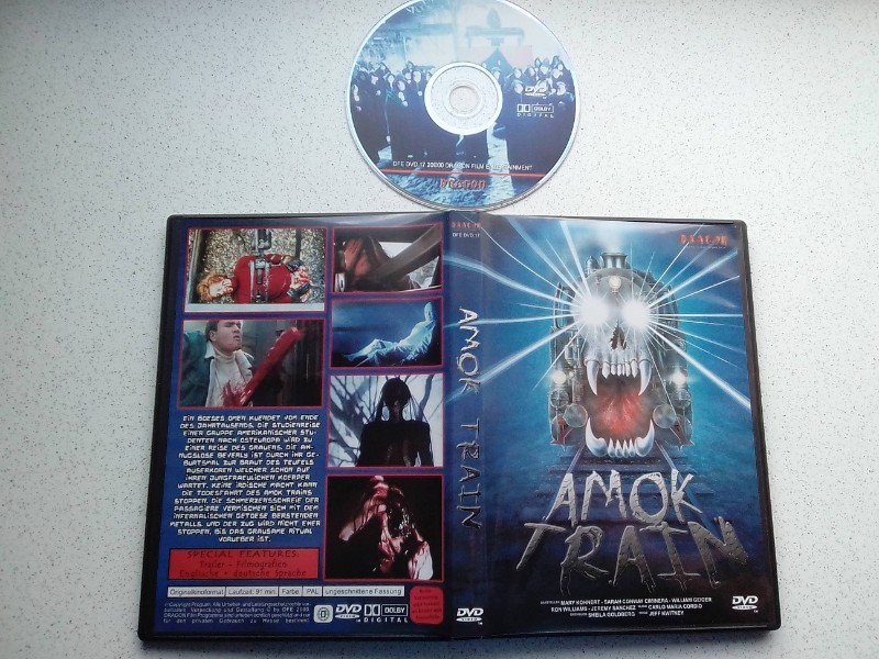 DVD - AMOK TRAIN - ungeschnitten Kaufen!