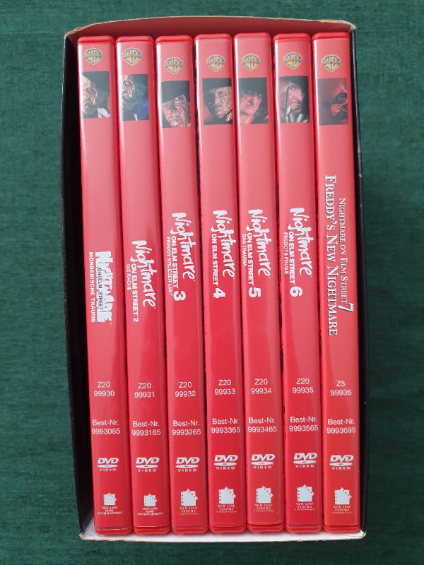 Die Nightmare On Elm Street Collection DVD 1-7 Kaufen!